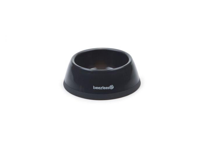 Eetbak plastic hond antraciet 0.3l