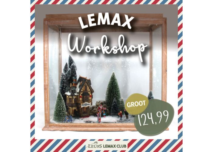 Lemax workshop groot