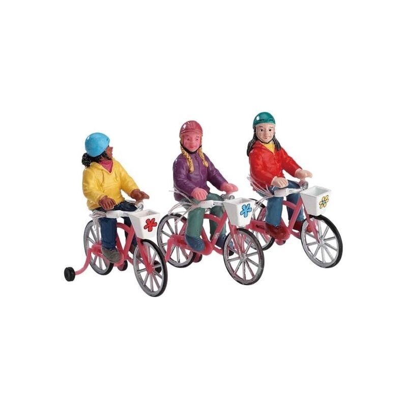 Lemax Bike Ride, set van 3