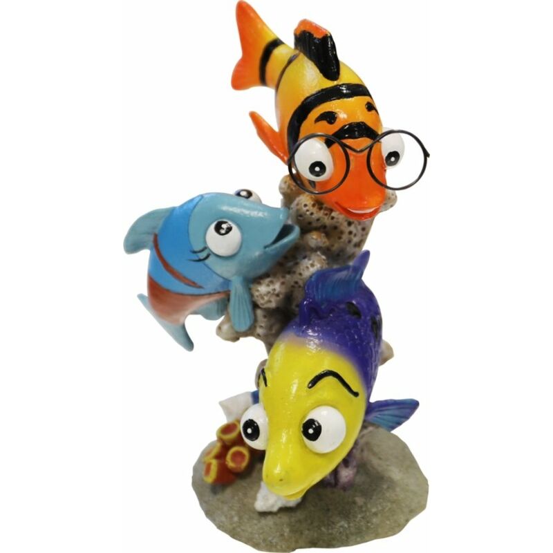 Gekleurde vissen groep van 3 - Superfish