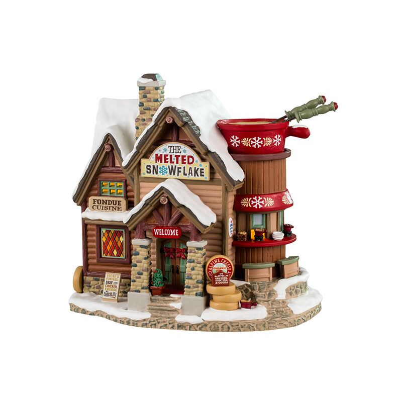 Lemax The Melted Snowflake, met adapter